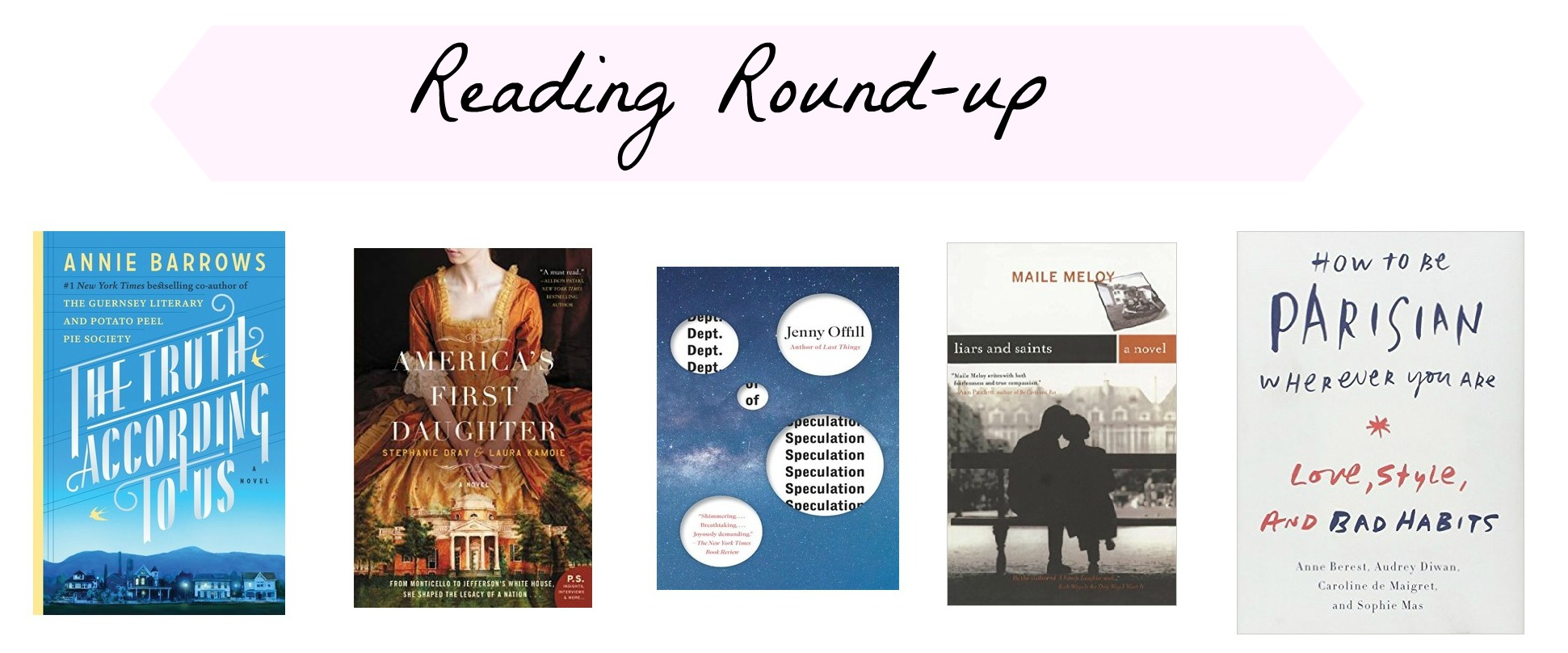 Reading Round-Up – CarrieDaway